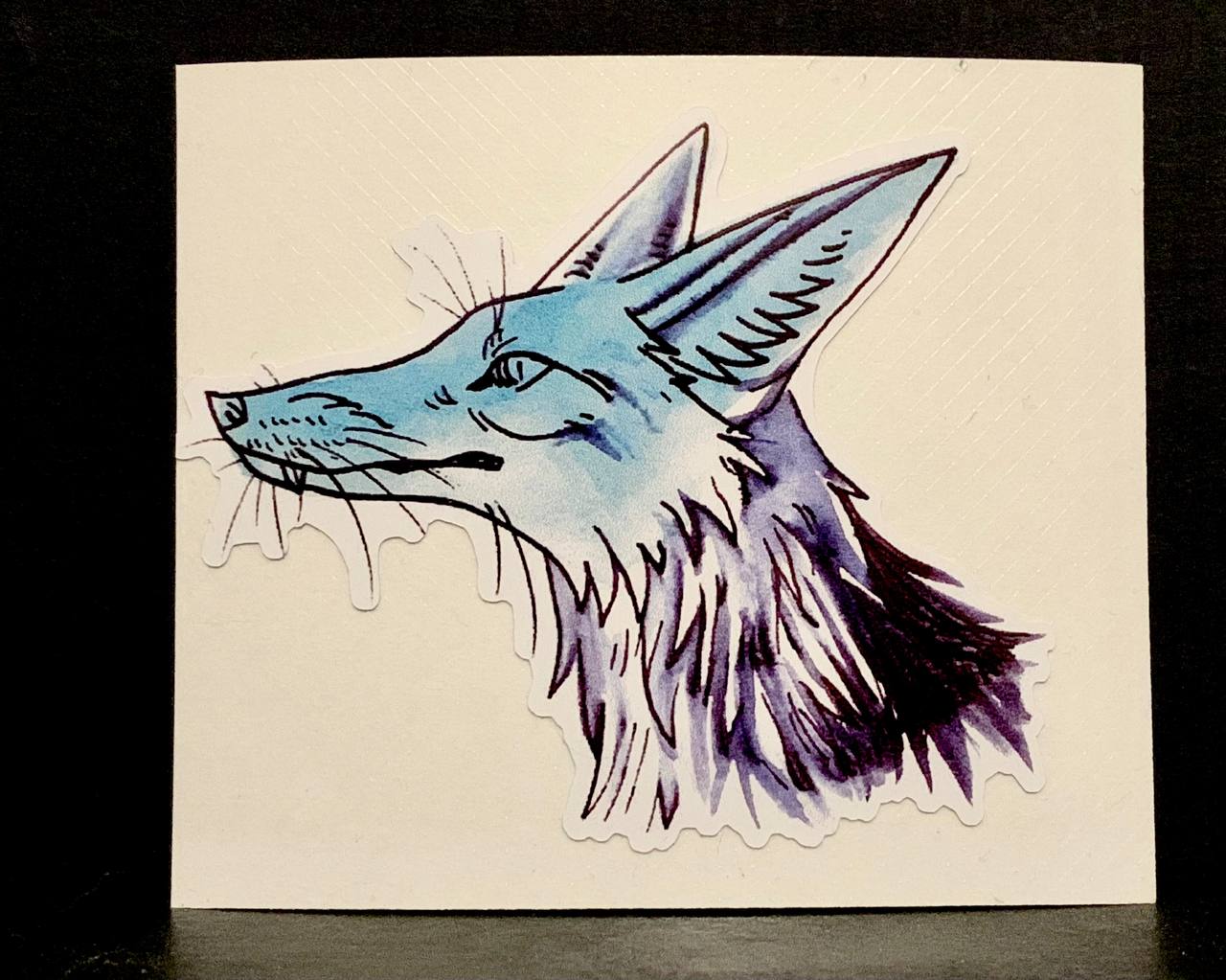 Vinyl Cool Fox Sticker – Spot Cats Print That!